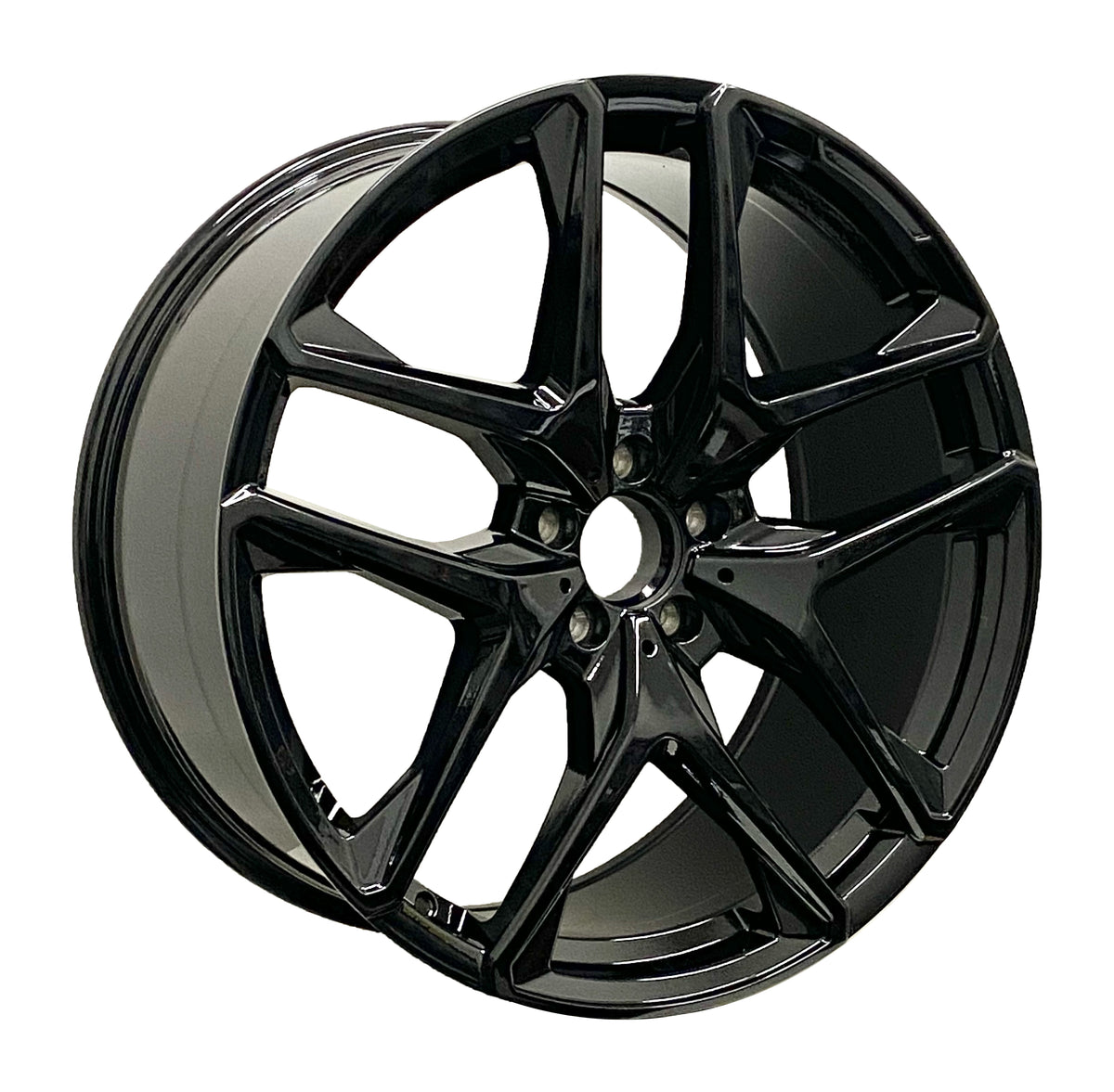 RAC REPLICA M21 GLOSS BLACK WHEELS | 21X10 | 5X112 | OFFSET: 45MM | CB ...