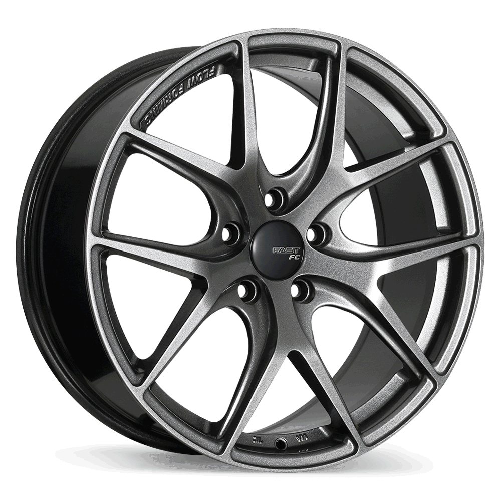 FAST FC04 TITANIUM WHEELS | 17X8 | 5X112 | OFFSET: 45MM | CB: 57.1MM ...