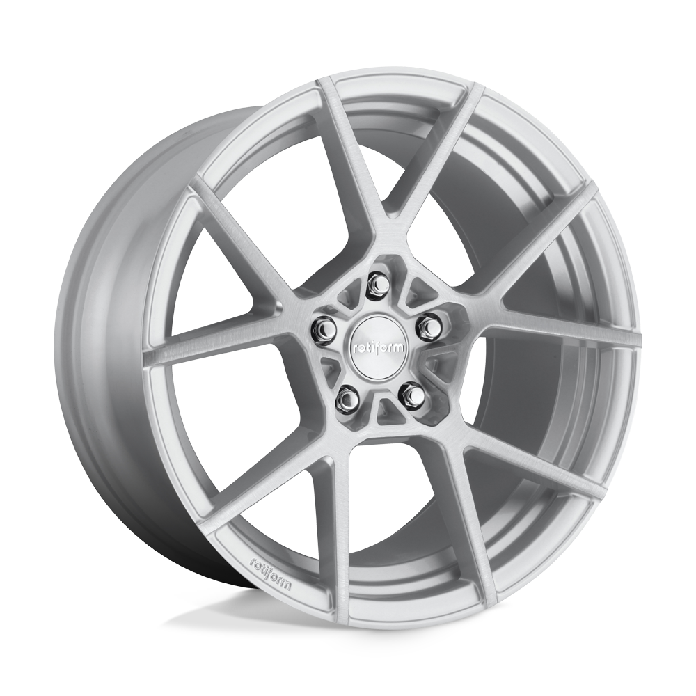 ROTIFORM R138 KPS GLOSS SILVER BRUSHED WHEELS | 18X8.5 | 5X112 | OFFSE ...